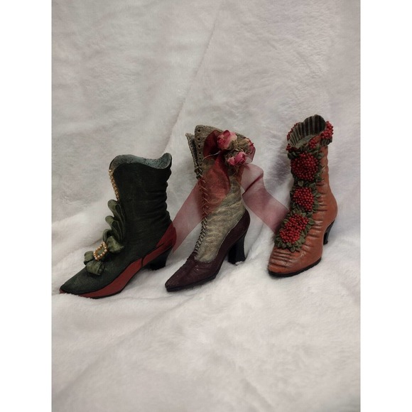 Young | Accents | Vintage Miniature 80s Boot Figurines Collection Set ...